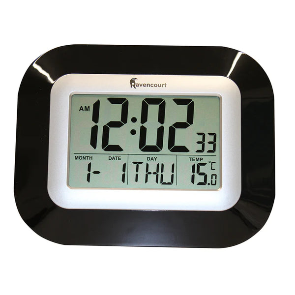 Radio Controlled Digital Clock – Ability Superstore