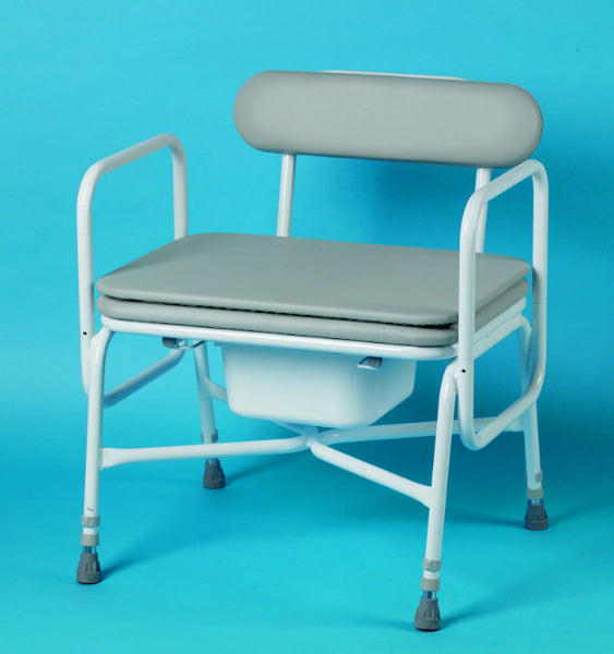 Sherwood Height Adjustable Bariatric Commode – Ability Superstore