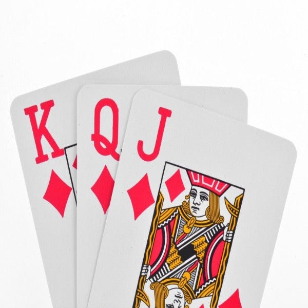 Giant Print Playing Cards for Low Vision – Ability Superstore