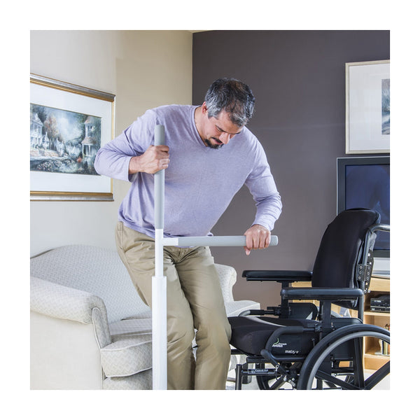 Floor Mounted Advantage Horizontal Grab Rail – Ability Superstore