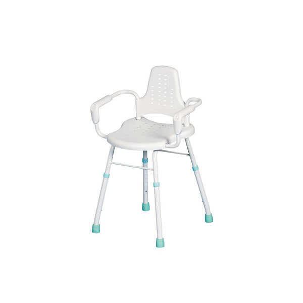 Prima height adjustable bathroom perching stool – Ability Superstore