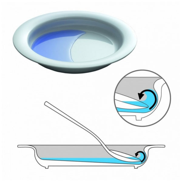 Ornamin Dinner Plate with Hidden Sloped Base – Ability Superstore