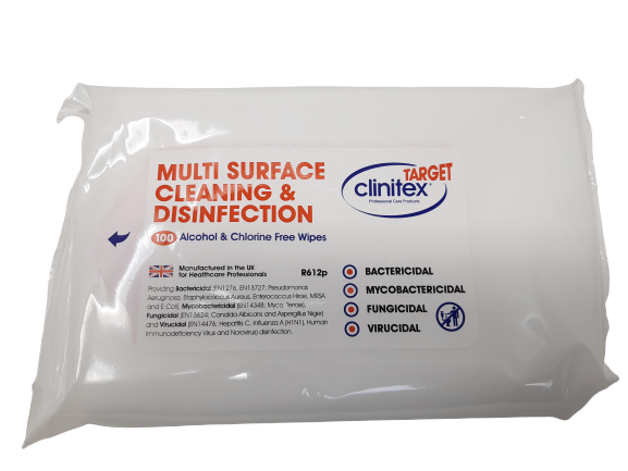 Clinitex Target Multi Surface Disinfection Wipes – Ability Superstore