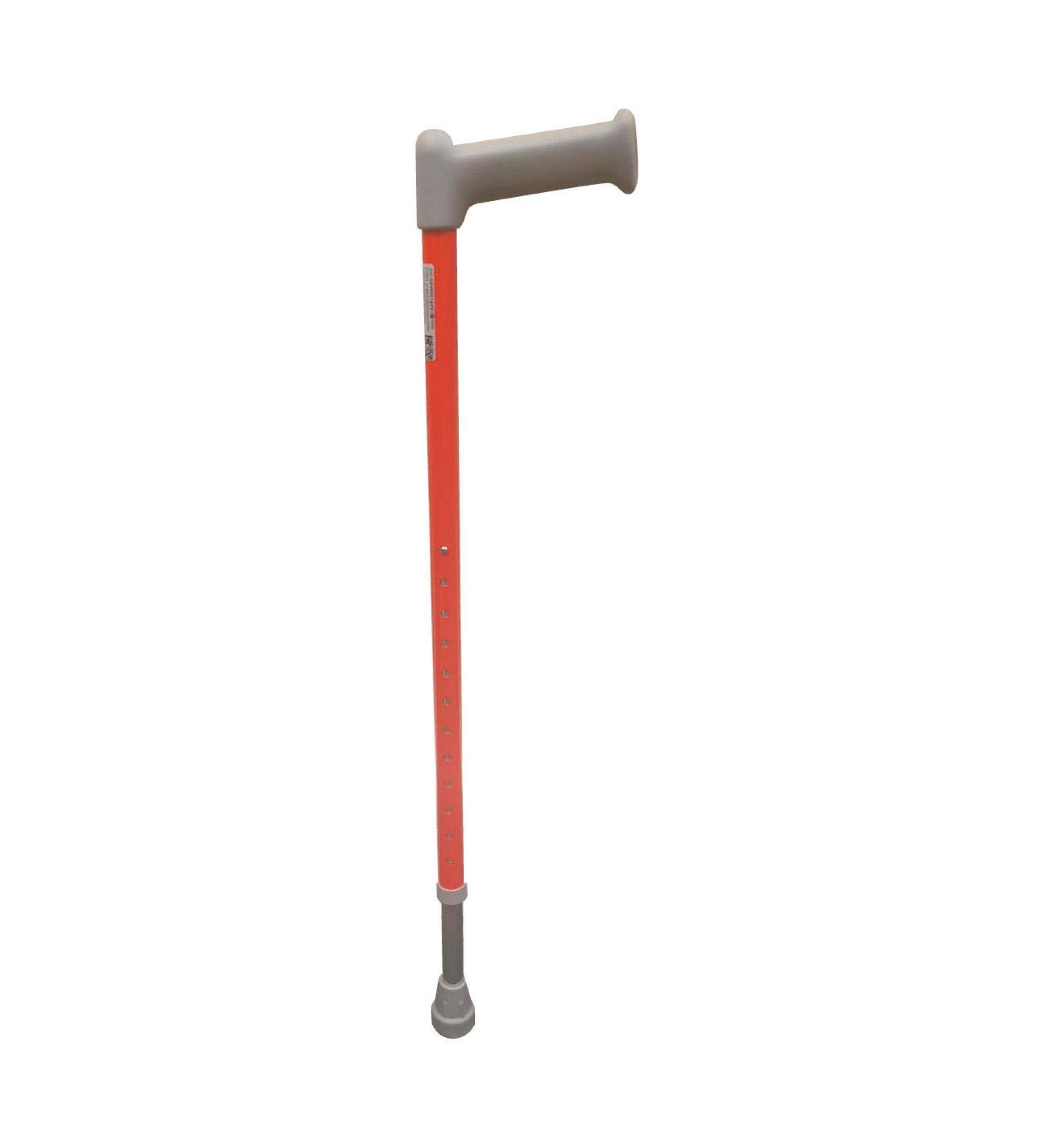 Red Adjustable Aluminium Walking Stick – Ability Superstore