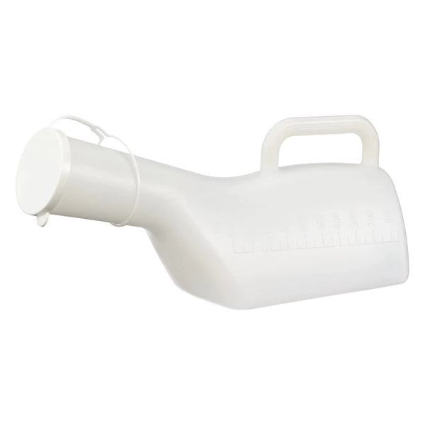 Long Necked Male Urinal with Lid – Ability Superstore