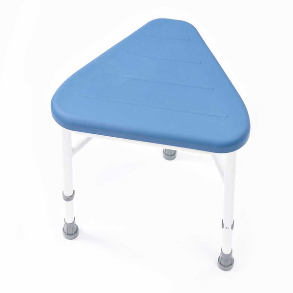 Height adjustable padded corner shower chair – Ability Superstore