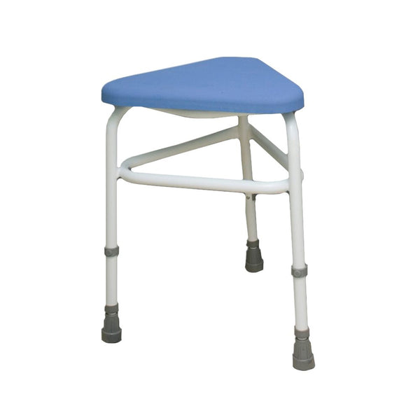 Height adjustable padded corner shower chair – Ability Superstore