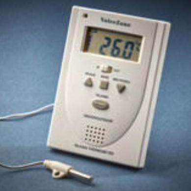 Talking Indoor/Outdoor Temperature Thermometer Vision Aid – Ability ...