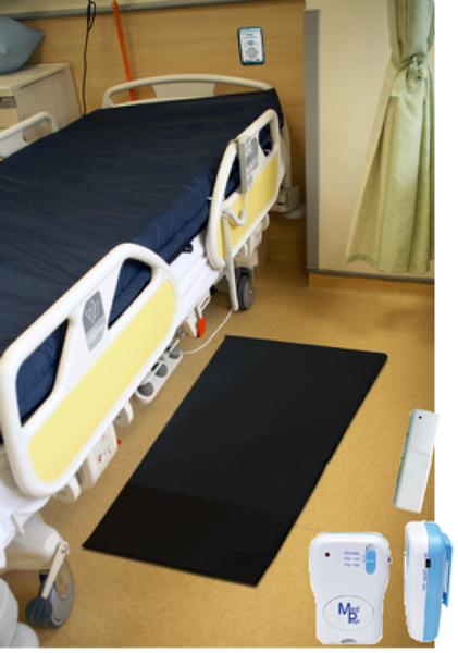 Fall mat - Heavy Duty Non-Slip Floor Pressure Mat With Pager Alarm ...