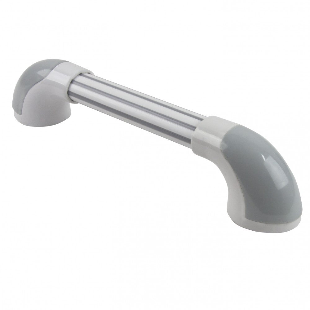 Homecraft GripSure Plastic Grab Bar for Bathrooms - Grey & White ...