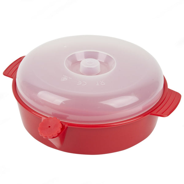 Plastic Keep Warm Dish with Lid - Red or Blue – Ability Superstore