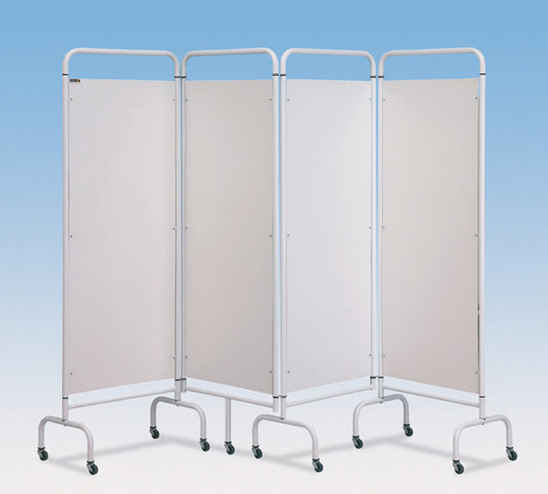 Mobile Folding Patient Screens - 3-Fold Plain White Screen – Ability ...