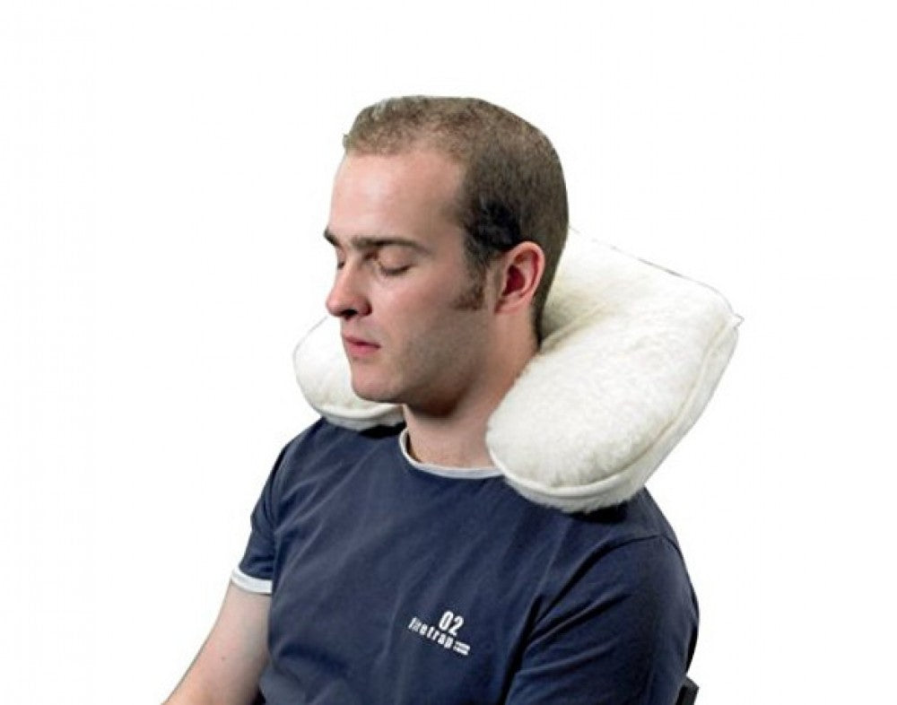 Neck Support Wool Pile Travel cushion – Ability Superstore