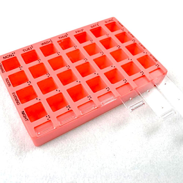 Weekly Multi Dose Pill Box Medication Aid – Ability Superstore