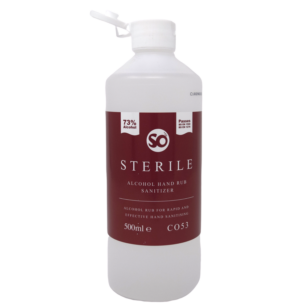 Selden So Sterile 73 Alcohol Hand Rub Sanitiser 500ml Ability Superstore
